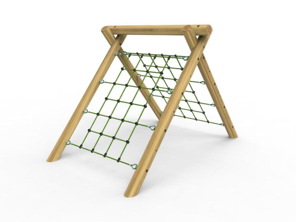 PPHT0007-A Render1 - Large A Frame - Net Climber - M&M Timber